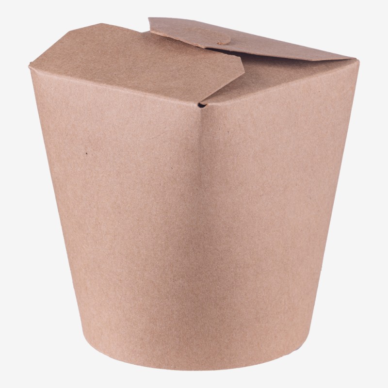 Kraft carton chips scoop