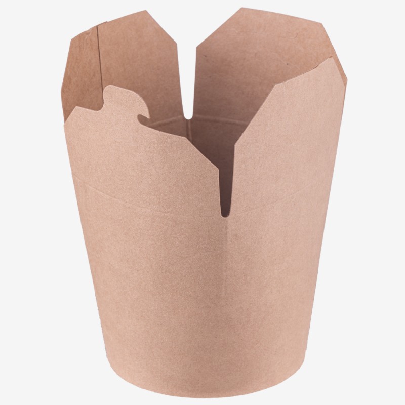Kraft carton chips scoop