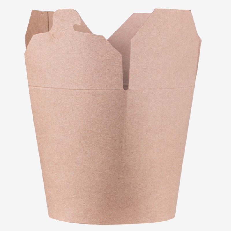 Kraft carton chips scoop