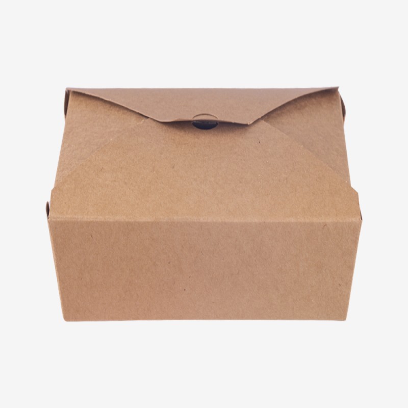 Kraft carton chips scoop