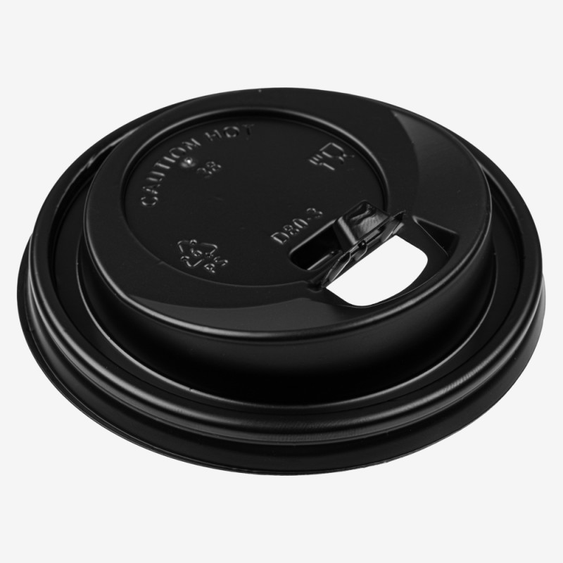 Capace PS Tab negre Ø80 mm pentru pahare de 180ml/240ml/270ml 100 buc ...