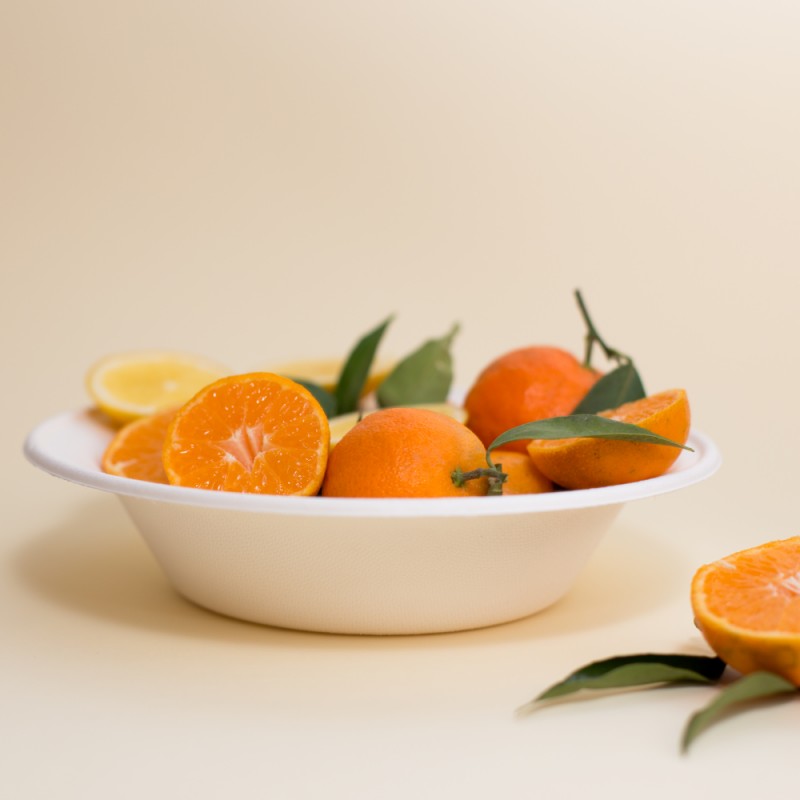 Boluri supa si ciorba albe 680 ml 50 buc | Biodeck